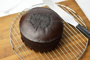 Moist Steamed Chocolate Cake - Jaja Bakes - jajabakes.com