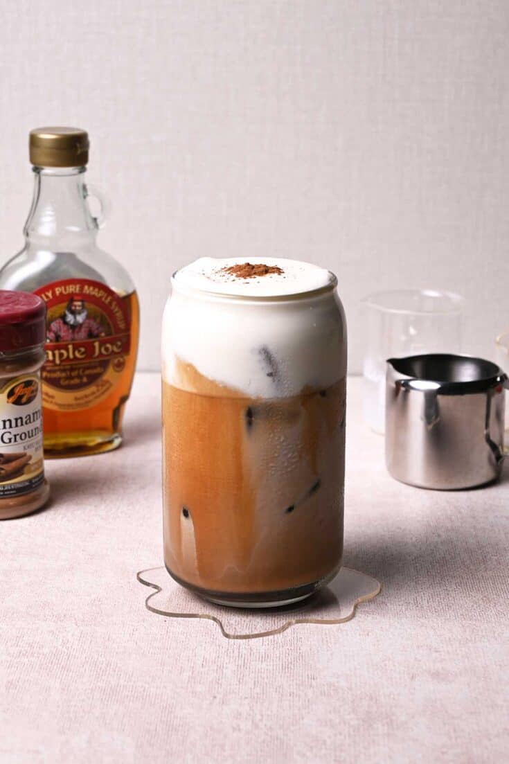 Maple Cream Latte - Jaja Bakes - jajabakes.com