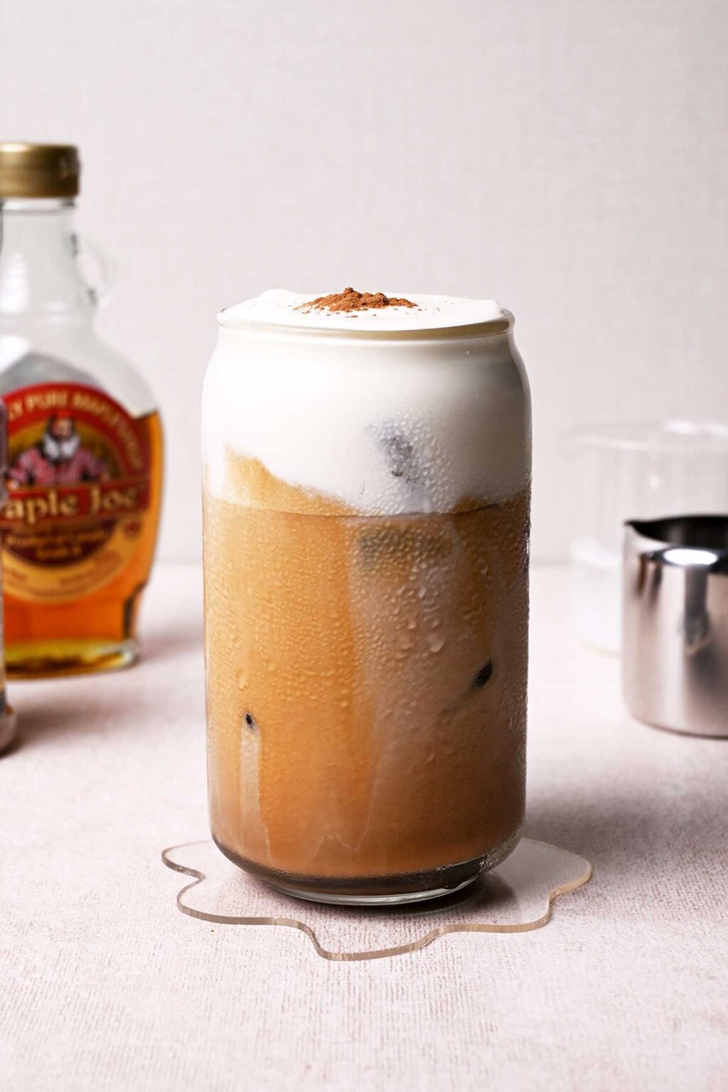 Maple Cream Latte - Jaja Bakes - jajabakes.com