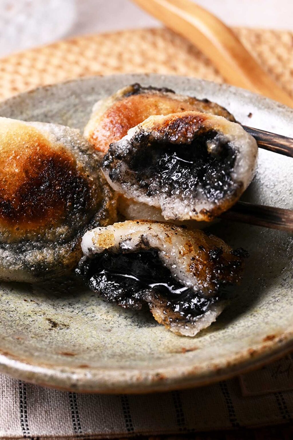 Pan Fried Tang Yuan (Glutinous Rice Balls) - Jaja Bakes