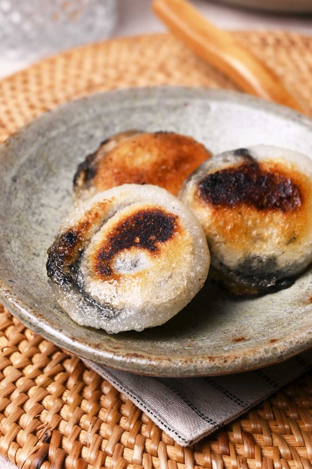 Pan Fried Tang Yuan (Glutinous Rice Balls) - Jaja Bakes