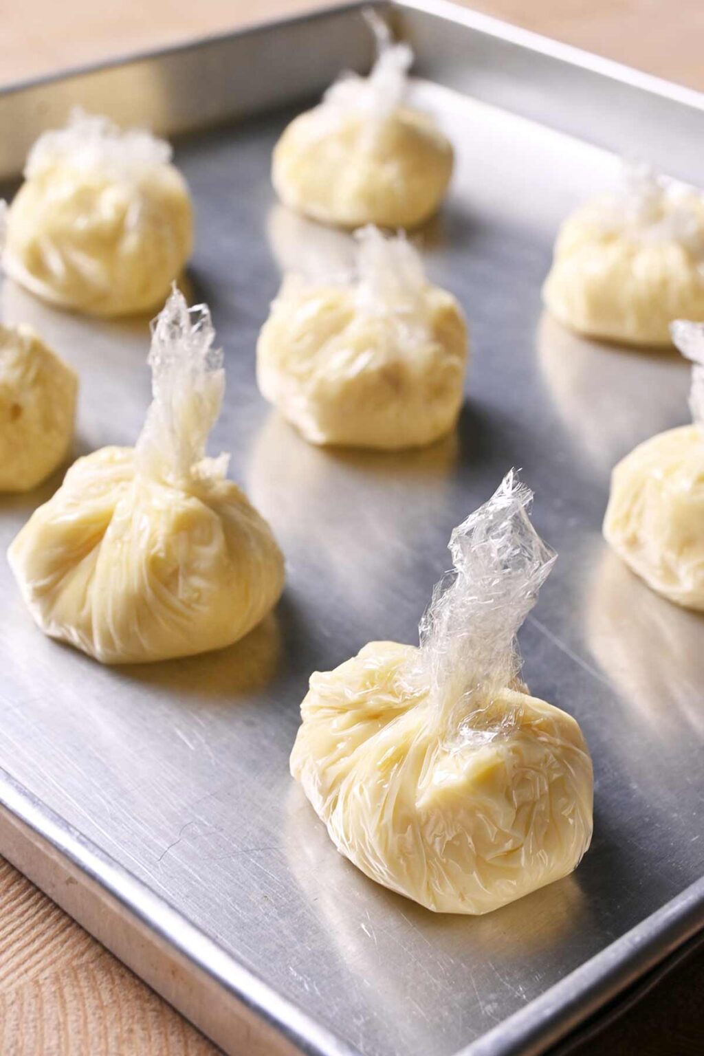 Durian Pandan Snow Skin Mooncakes - Jaja Bakes